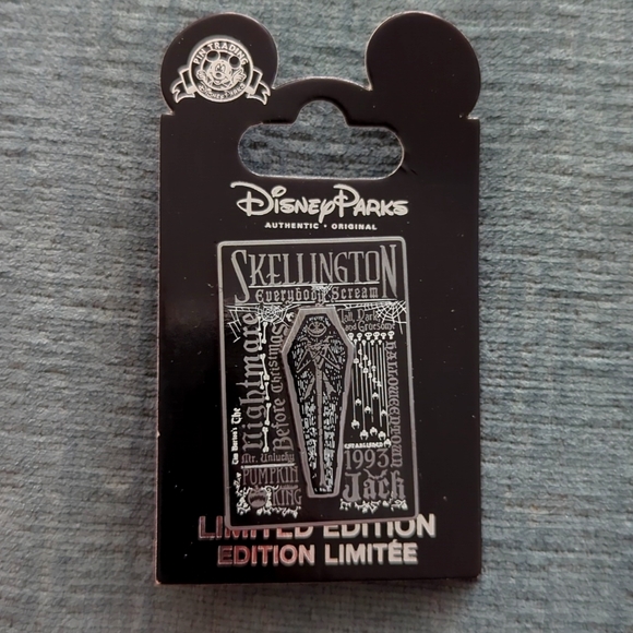 Disney | Other | Limited Edition Jack Skeleton Disney Pin | Poshmark